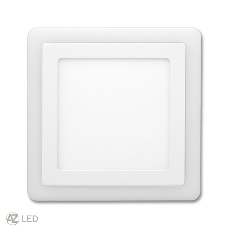Vestavný LED panel DUO 12W+4W 195x195mm | az-led.cz
