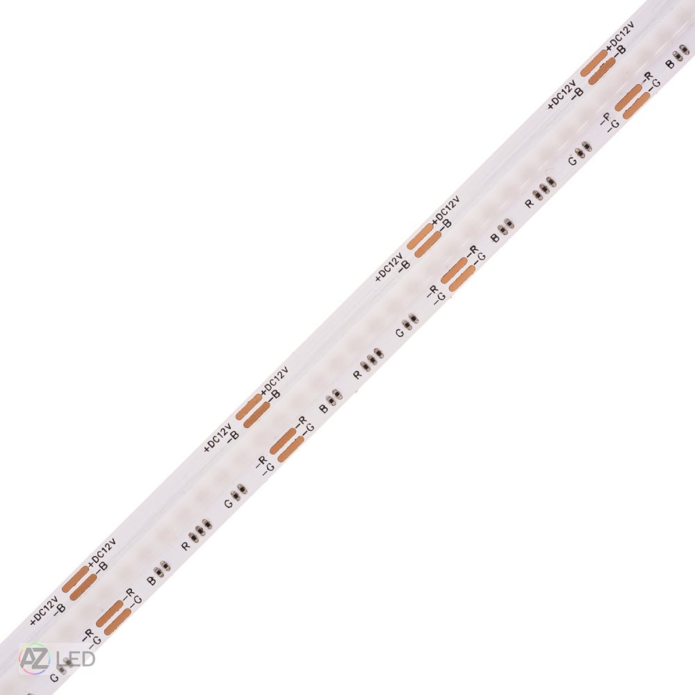 LED flexibilní RGB COB pásek 12V 15W vnitřní | az-led.cz