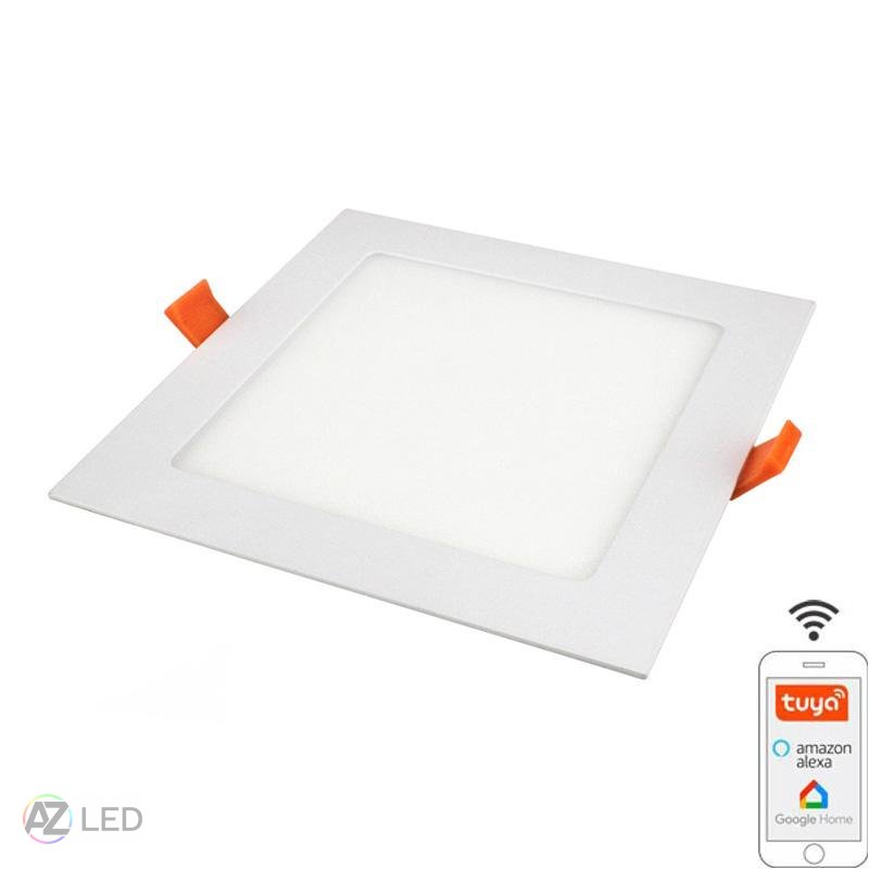 LED panel SMART čtverec vestavný 12W 170x170mm 3000-6500K | az-led.cz